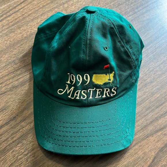 Masters | Accessories | Vtg Masters 999 Green Adjustable Golf Hat ...